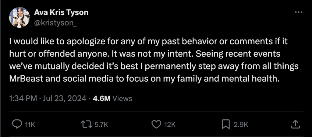 Ava Kris Tyson responds to allegations (Everything you need to know ...