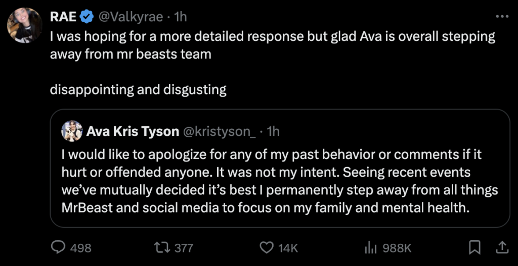 Ava Kris Tyson responds to allegations (Everything you need to know ...
