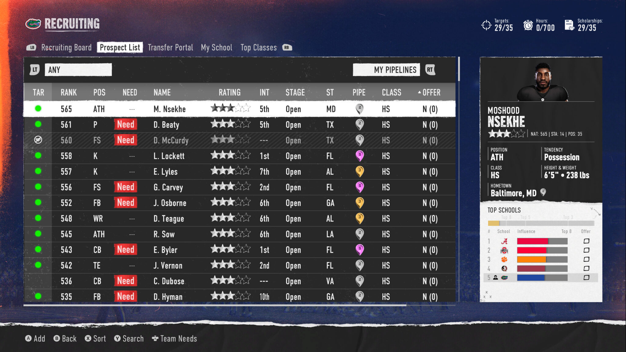 CFB 25 recruiting guide: 5 tips to getting a #1 ranked signing class ...