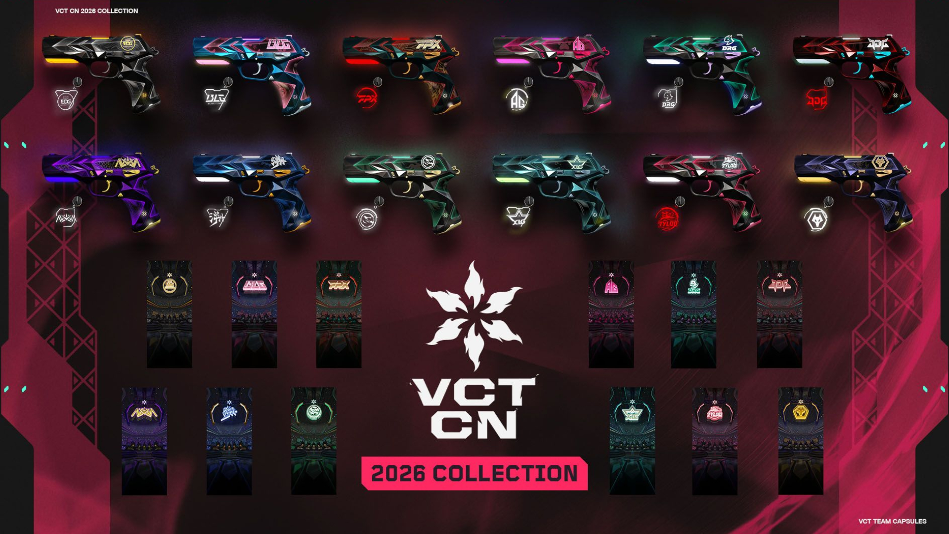 All VCT 2026 team capsules » Esports | Esports.gg | esports.gg