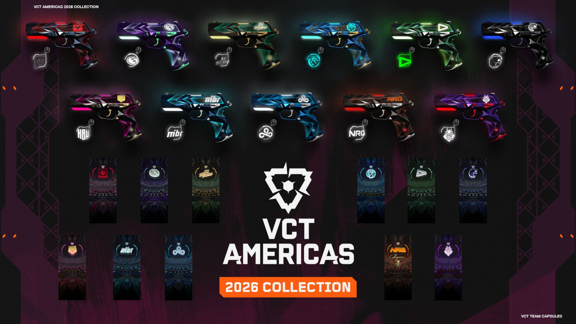 All VCT 2026 team capsules » Esports | Esports.gg | esports.gg